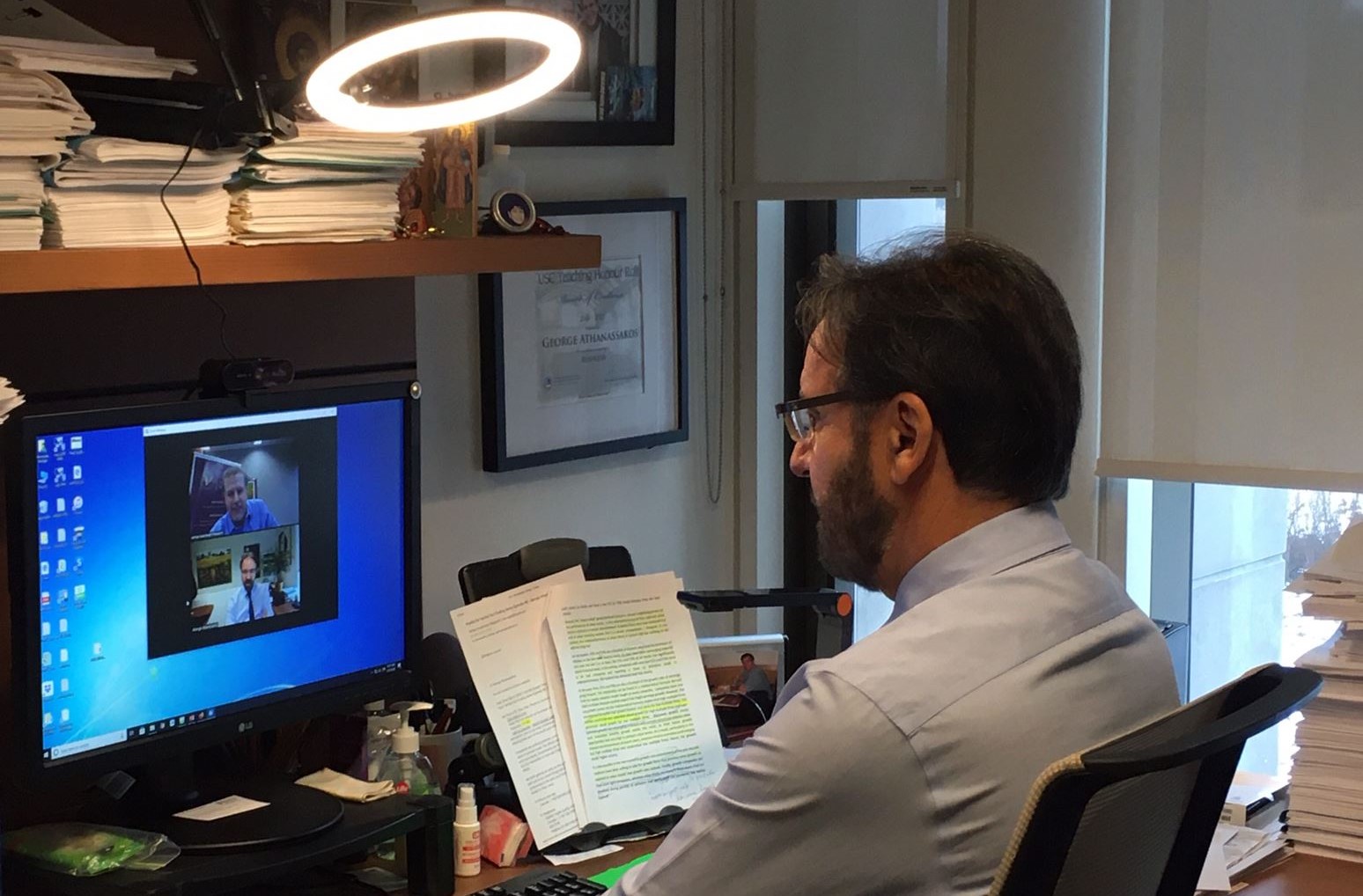 Dr. Athanassakos gave a Virtual Presentation to Veritas Investment ...